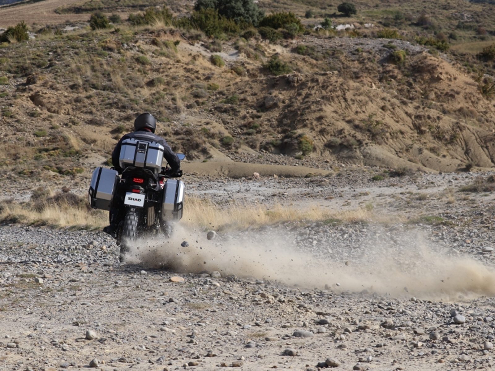 SHAD - Kompletní sada hliníkových kufrů SHAD TERRA, 37L topcase 36L/47L ...