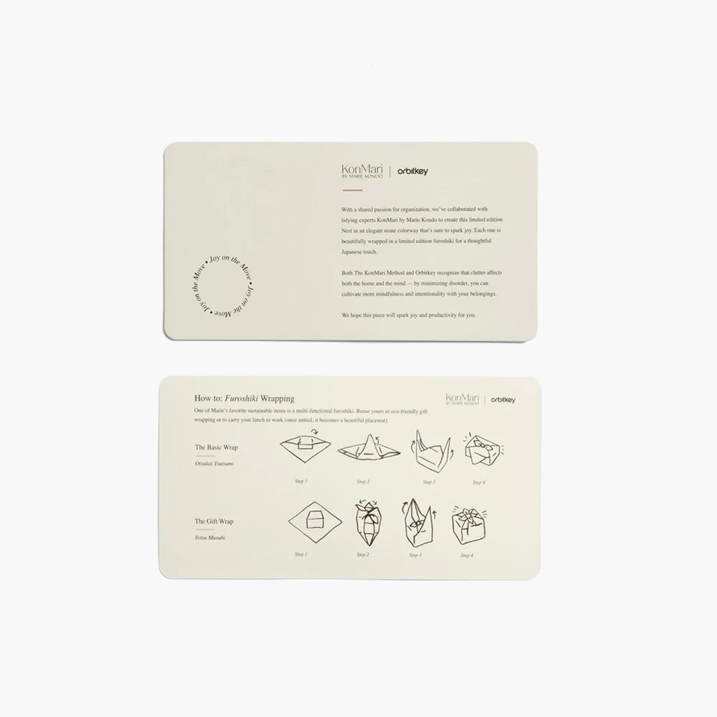 Gentleman Store - Limited Edition KonMari x Orbitkey Collaboration - Orbitkey - Trousses et ...