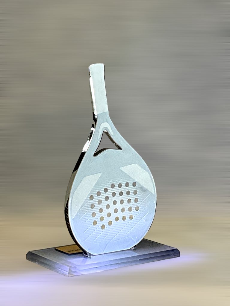Cannes Printed Acrylic Padel Trophy | Trophy Monster ⭐ USA