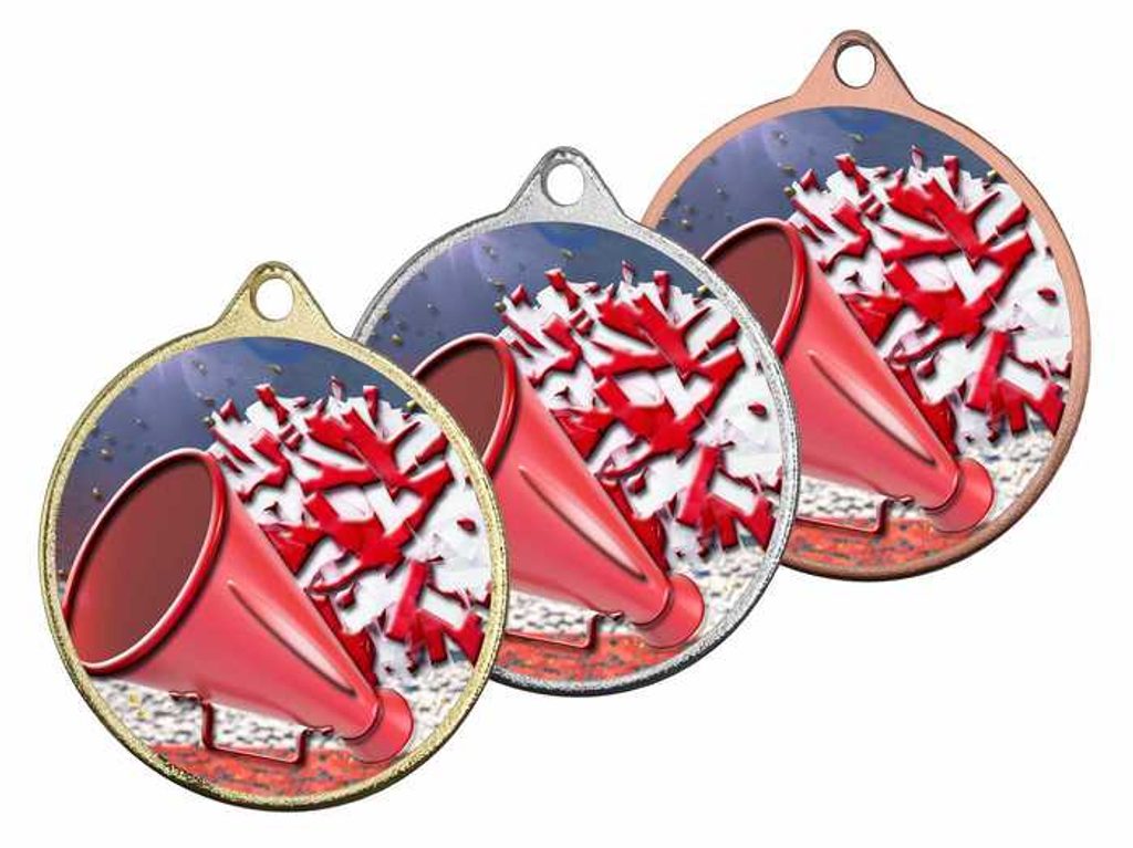 Barnet Cheerleading Color Texture 3D Print MaxMedal | Trophy Monster ⭐ USA