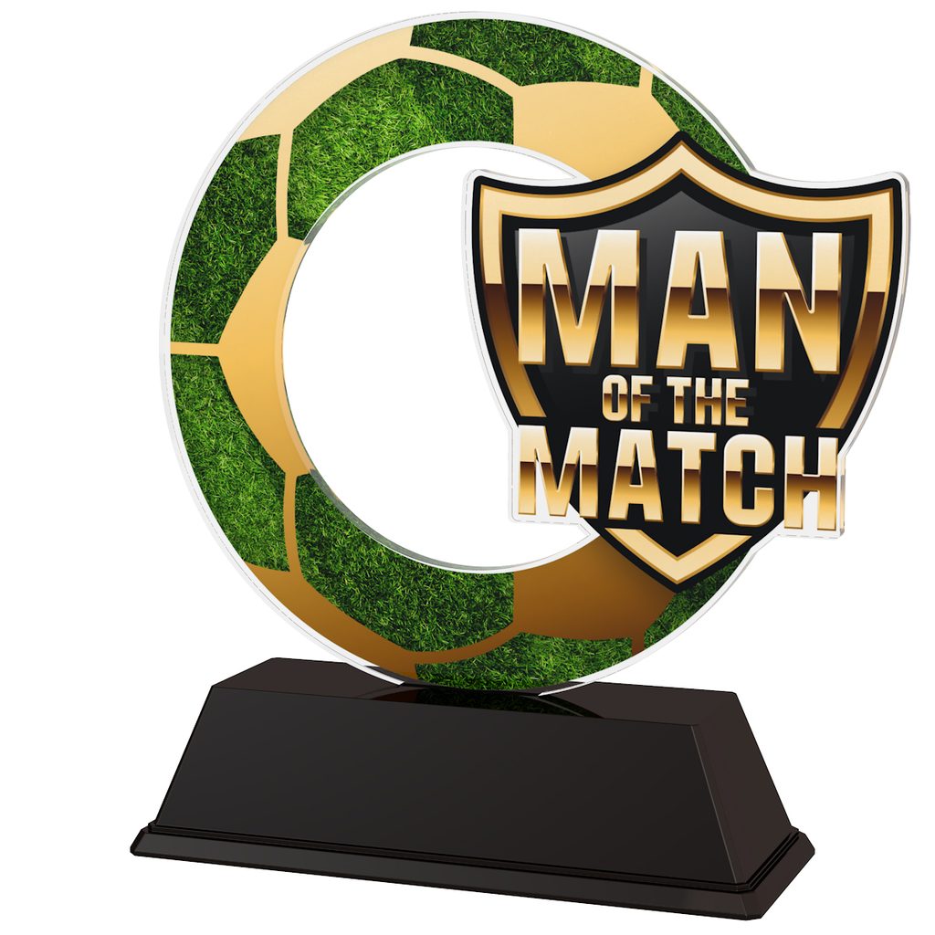 Rio Soccer Man of the Match Trophy | Trophy Monster ⭐ USA