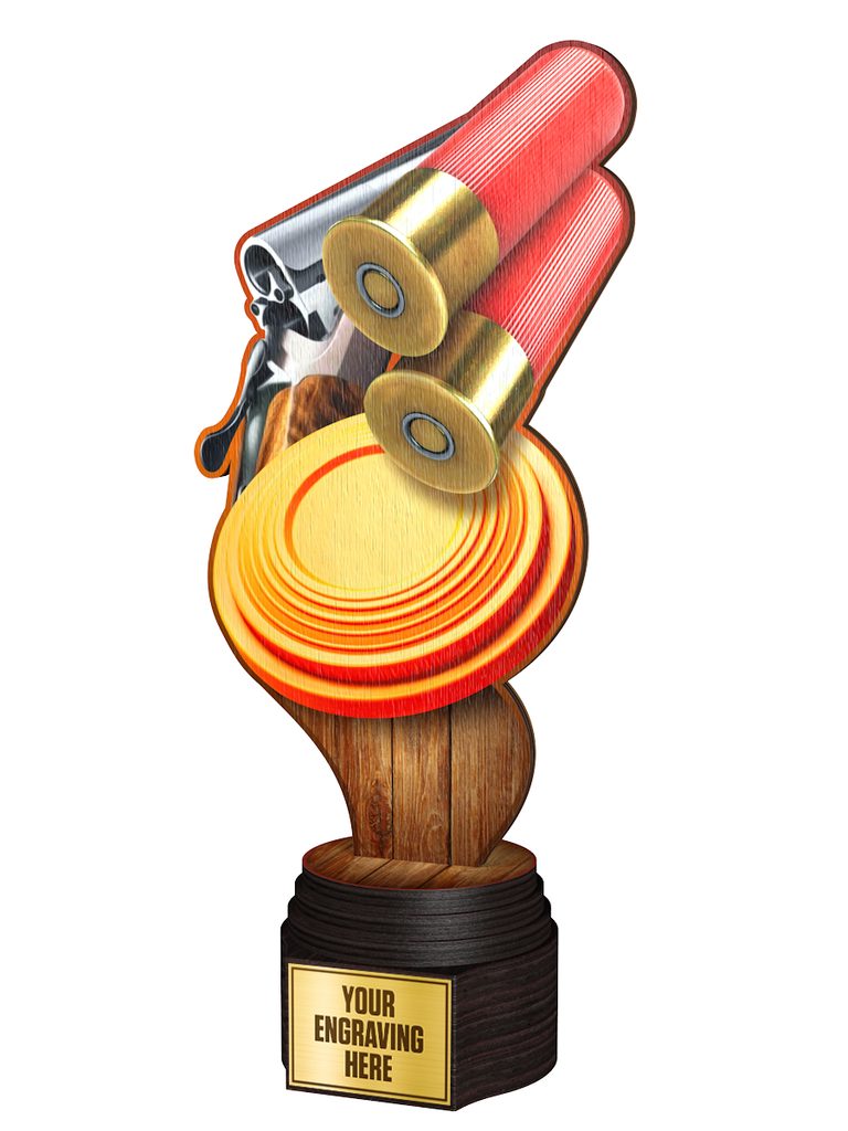 Frontier Real Wood Shooting Trophy | Trophy Monster ⭐ USA