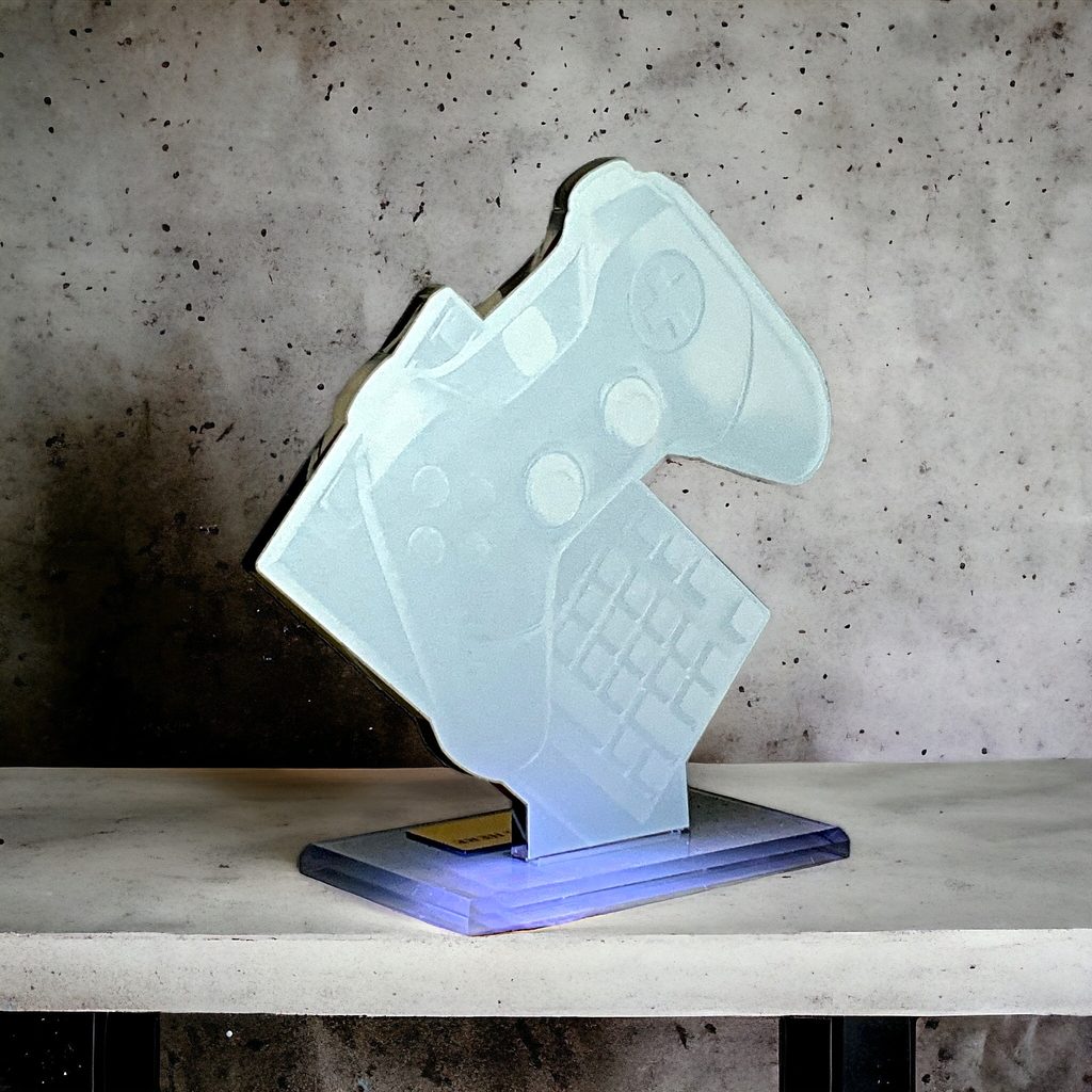 Cannes Printed Acrylic Gaming Trophy | Trophy Monster ⭐ USA