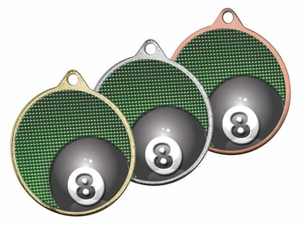 Barnet Snooker Colour Texture 3D Print MaxMedal | Trophy Monster ⭐ USA