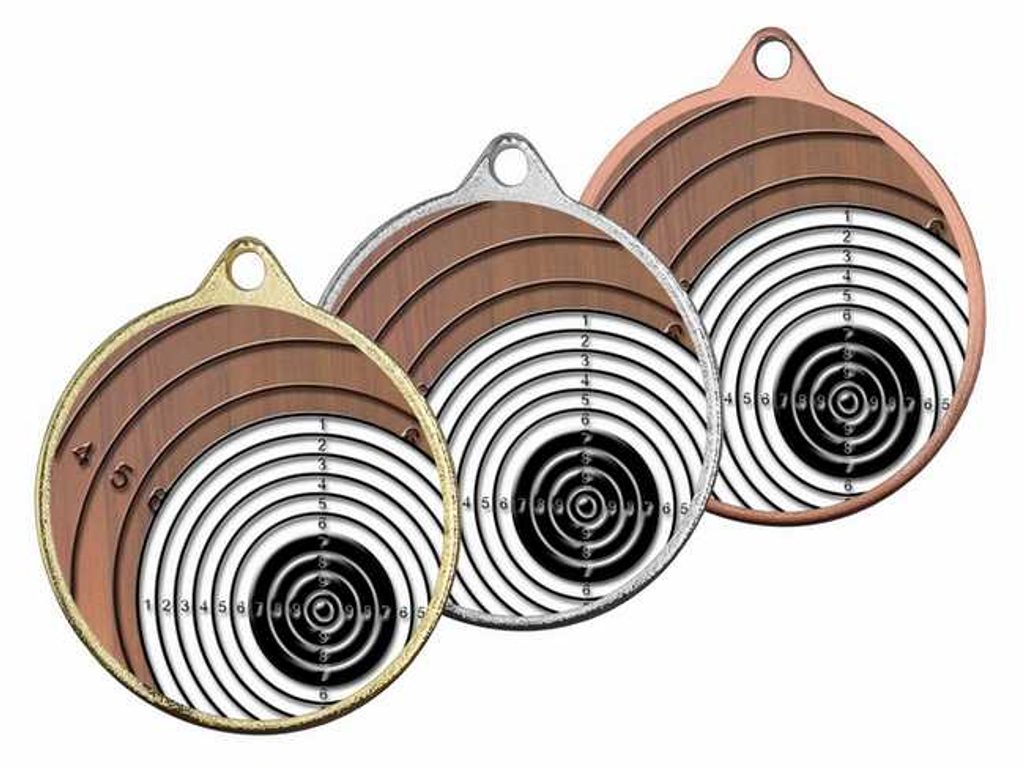 Barnet Rifle Target Colour Texture 3D Print MaxMedal | Trophy Monster ⭐ USA