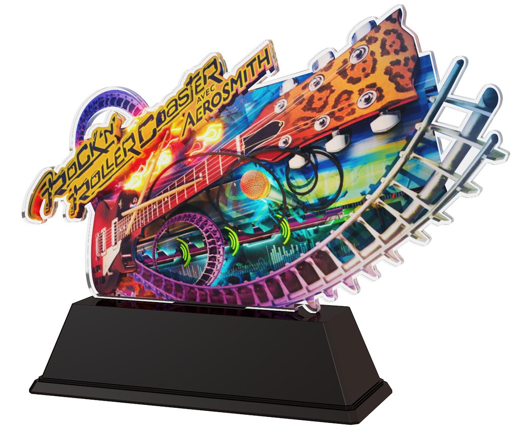 Edison Structure Custom Made Acrylic Award | Trophy Monster ⭐ USA