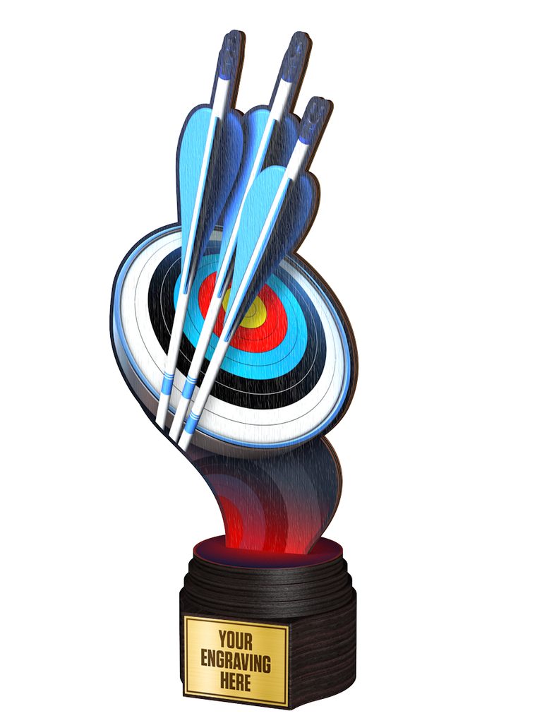 Frontier Real Wood Archery Trophy | Trophy Monster ⭐ USA