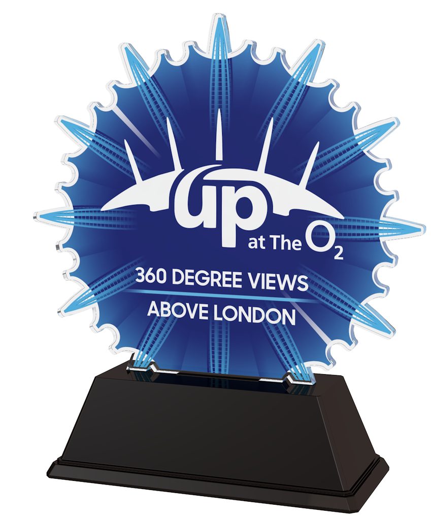 Edison Structure Custom Made Acrylic Award | Trophy Monster ⭐ USA