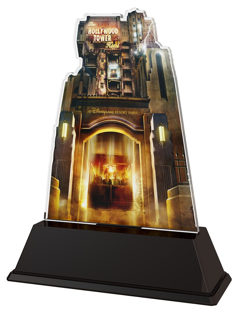 Edison Structure Custom Made Acrylic Award | Trophy Monster ⭐ USA