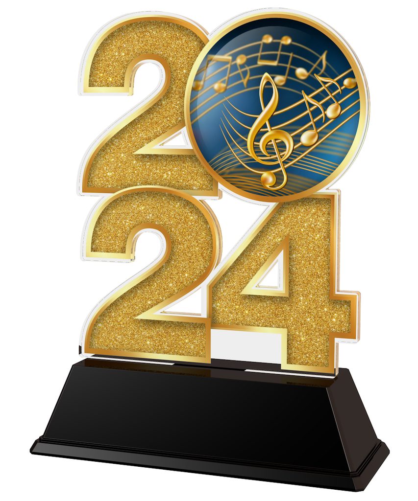 Music Notes 2024 Trophy | Trophy Monster ⭐ USA