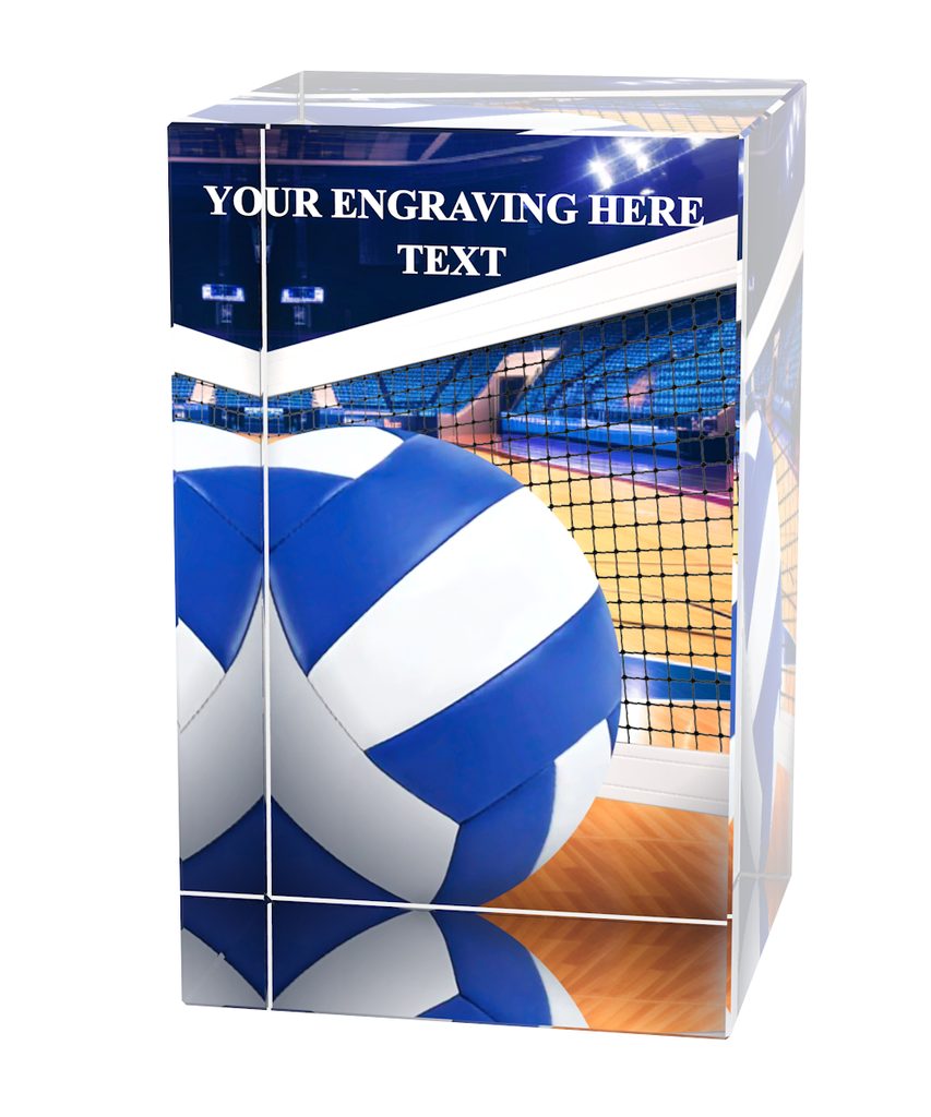 Nolan Volleyball Glass Award | Trophy Monster ⭐ USA