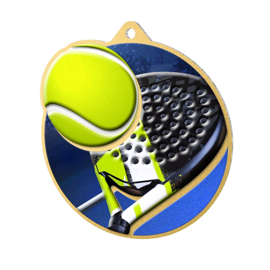 Aurum Stainless Steel Padel Medal | Trophy Monster ⭐ USA