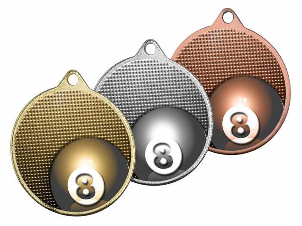 Barnet Snooker Classic Texture 3D Print MaxMedal | Trophy Monster ⭐ USA