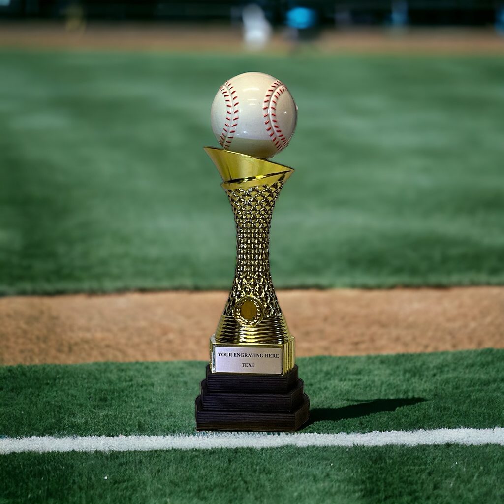 Triple Tier Baseball Trophy | Trophy Monster ⭐ USA