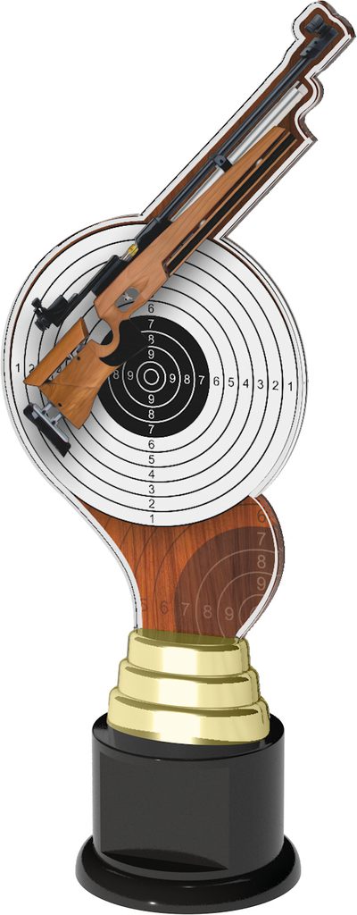 Monaco Rifle Shooting Trophy | Trophy Monster ⭐ USA