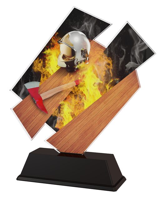 Paris Fire Fighting Trophy | Trophy Monster ⭐ USA