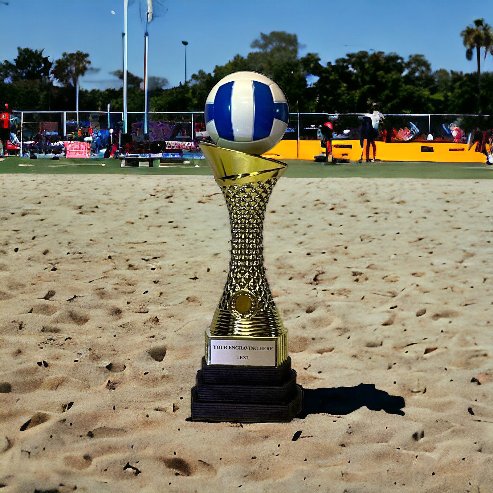 Triple Tier Volleyball Trophy | Trophy Monster ⭐ USA
