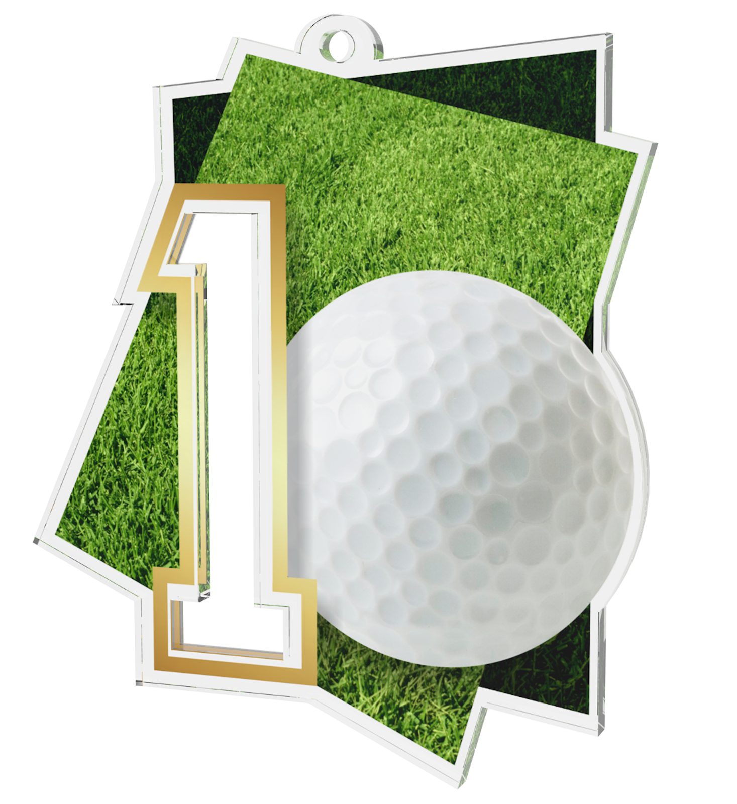 Golf Number 1 Medal | Trophy Monster ⭐ USA
