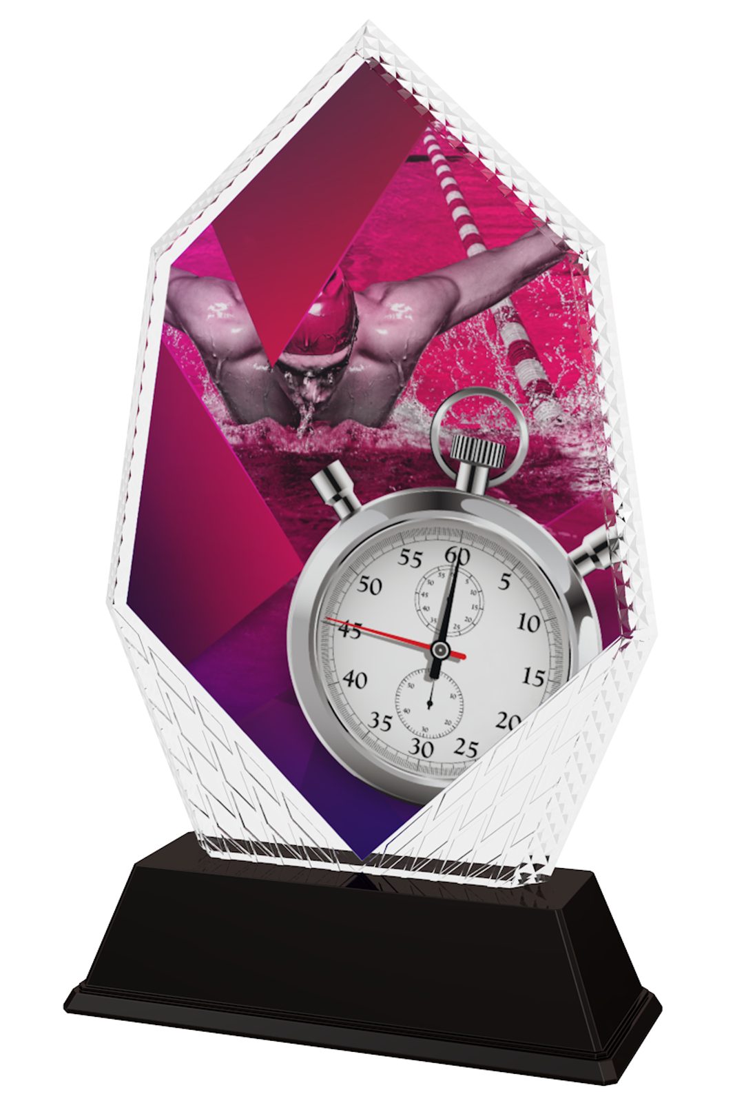 Cleo Male Swimming Stopwatch Trophy | Trophy Monster ⭐ USA