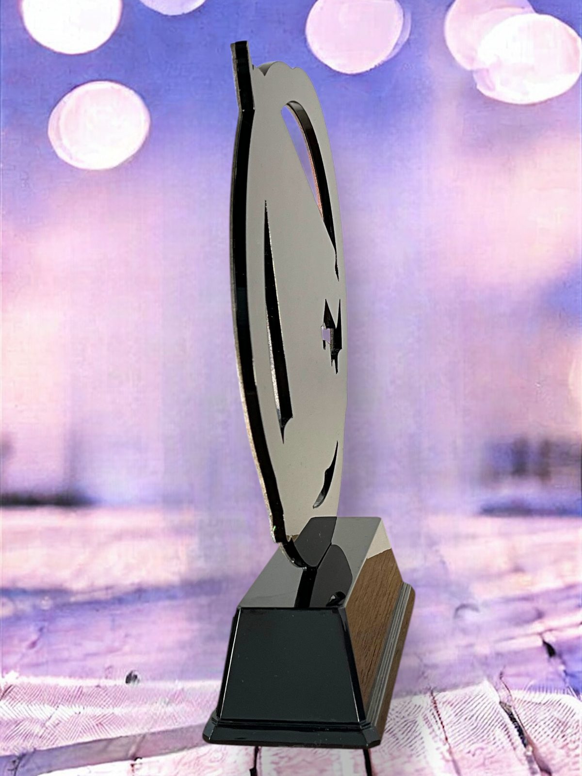 Onyx Stainless Steel Motorsport Trophy | Trophy Monster ⭐ USA