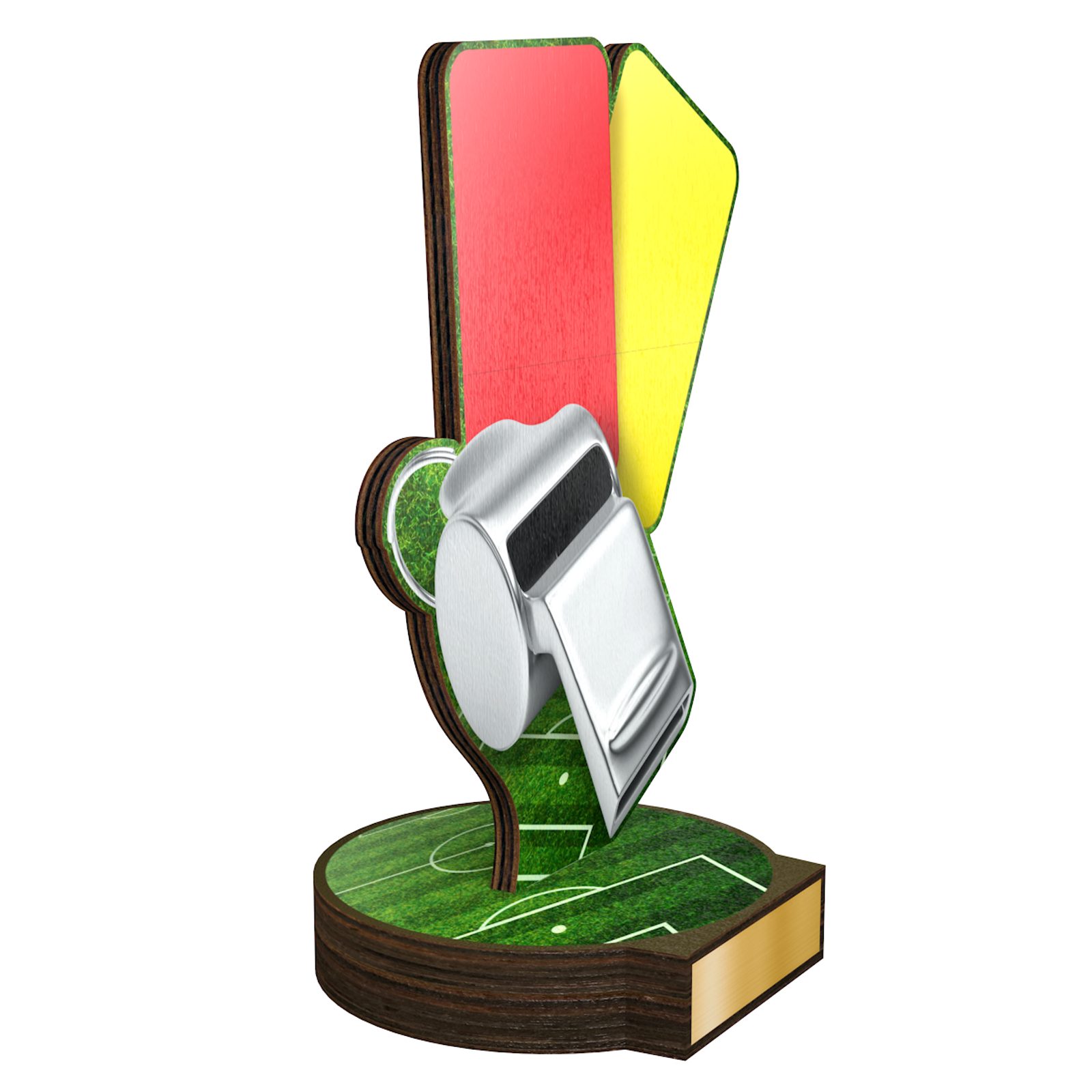 Grove Referee Real Wood Trophy | Trophy Monster ⭐ USA