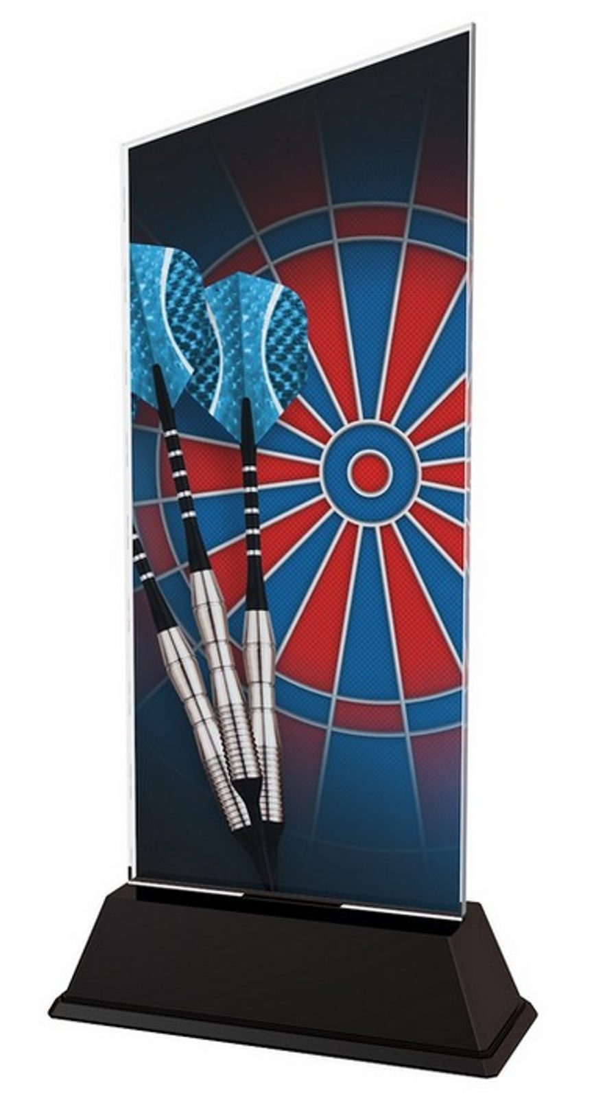 Danbury Eletronic Darts Acrylic Trophy | Trophy Monster ⭐ USA