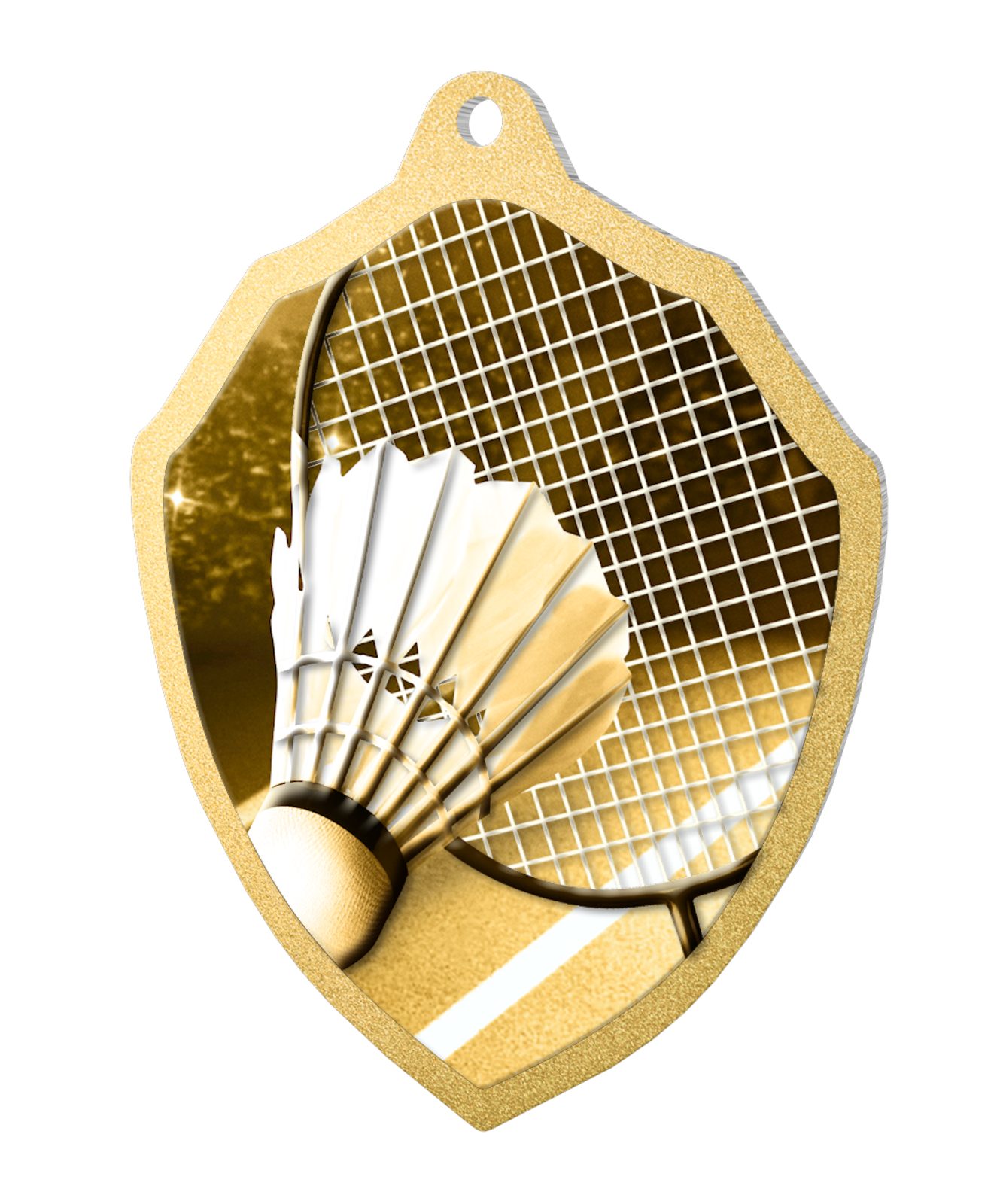 Molten Stainless Steel Badminton Classic Medal | Trophy Monster ⭐ USA