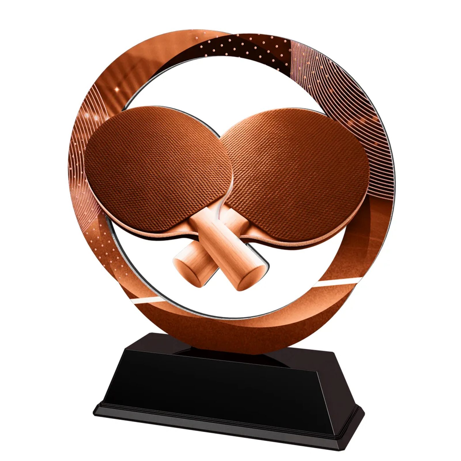 Onyx Stainless Steel Table tennis Trophy | Trophy Monster ⭐ USA