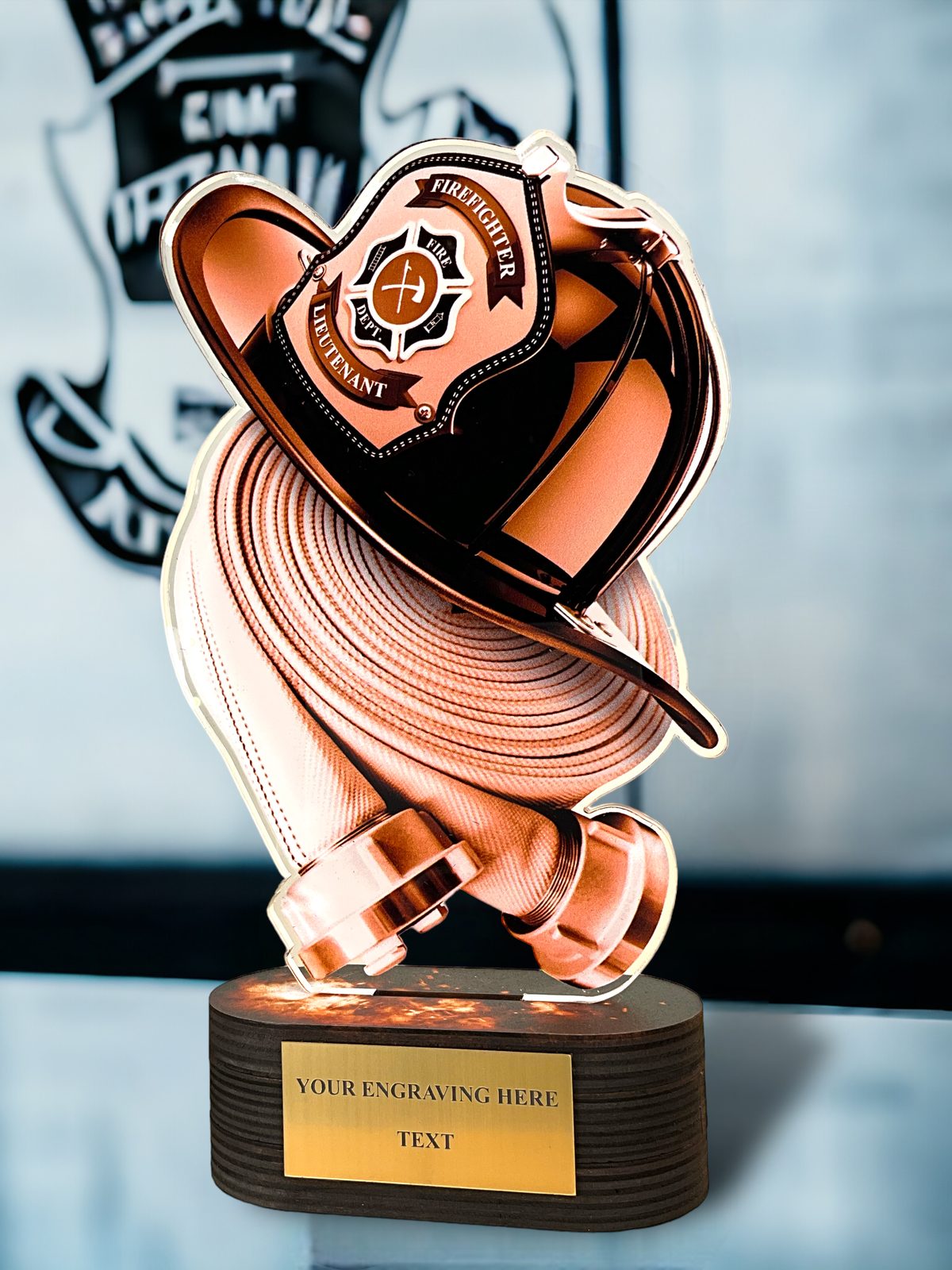 Altus Classic Firefighter 2 Trophy | Trophy Monster ⭐ USA