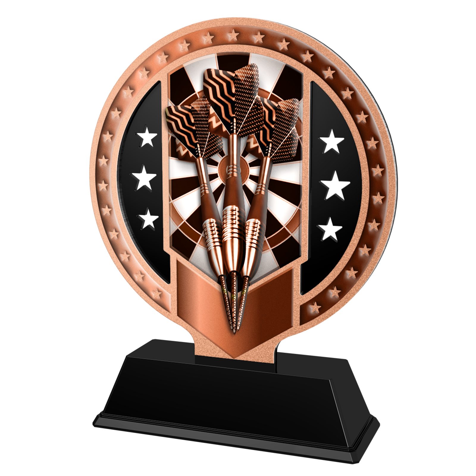 Sentinel Classic Stainless Steel Darts Trophy | Trophy Monster ⭐ USA