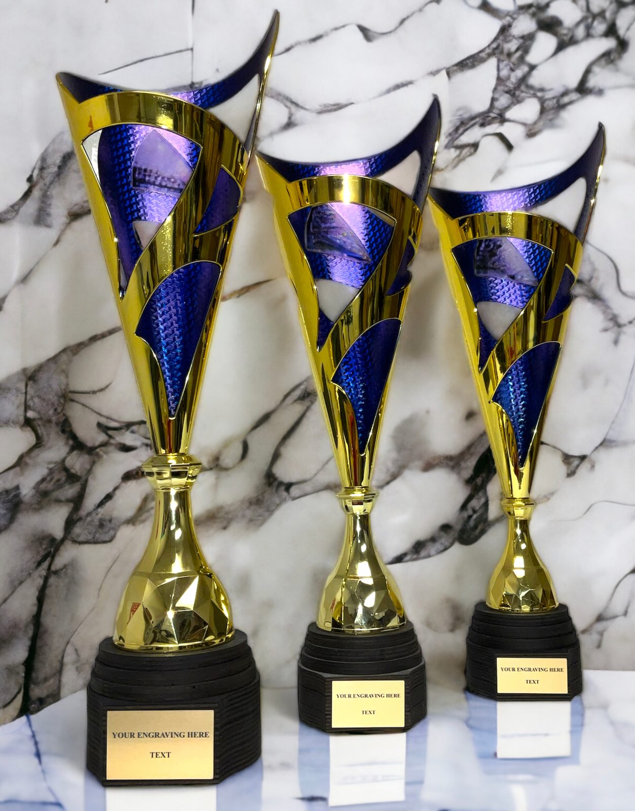 Havana Gold & Blue Laser Cup | Trophy Monster ⭐ USA
