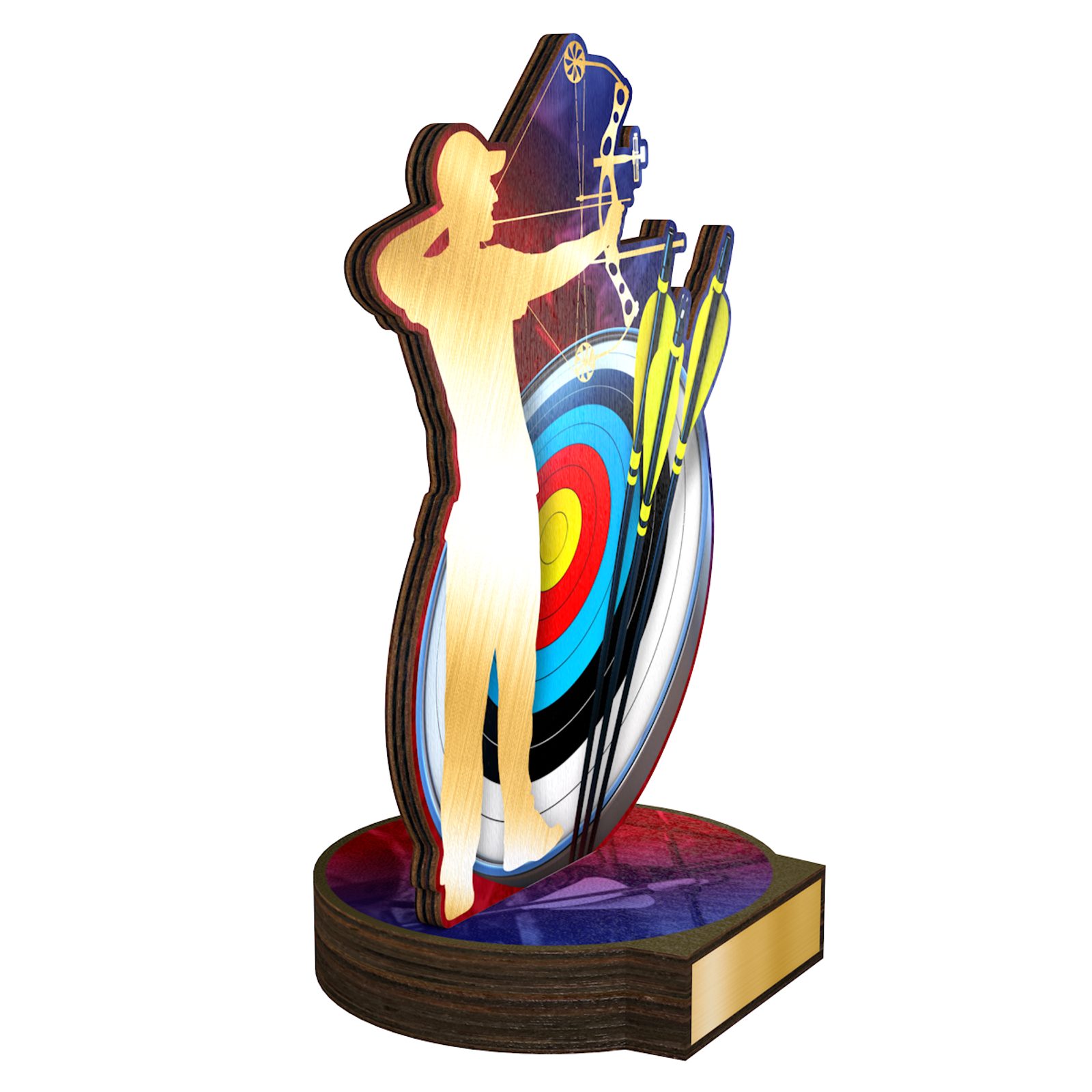 Grove Archery Real Wood Trophy | Trophy Monster ⭐ USA