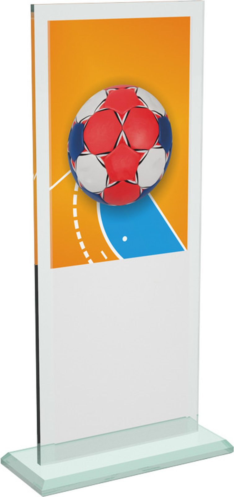 Tabor Handball Color Glass Award | Trophy Monster ⭐ USA