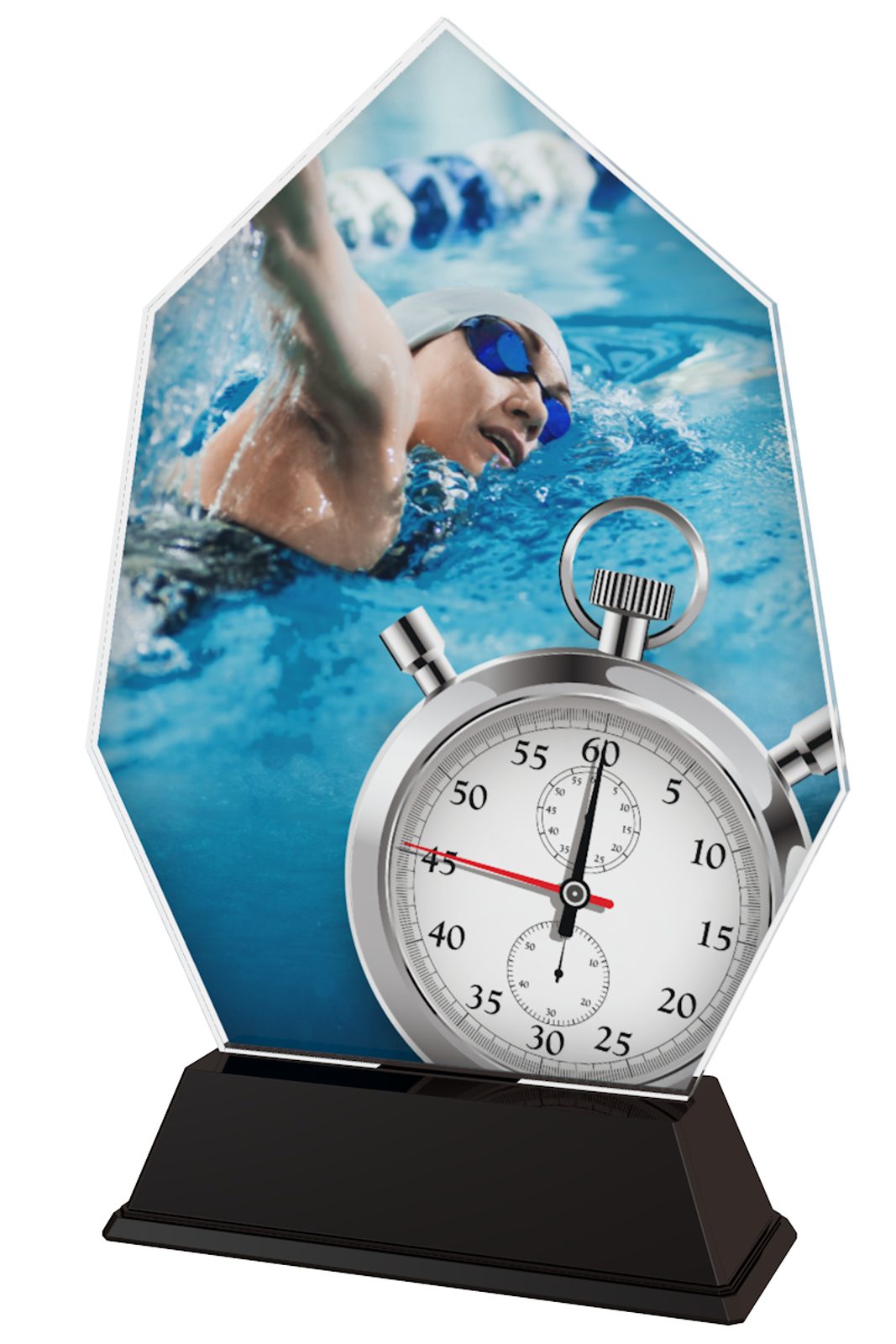Roma Female Swimming Stopwatch Trophy | Trophy Monster ⭐ USA