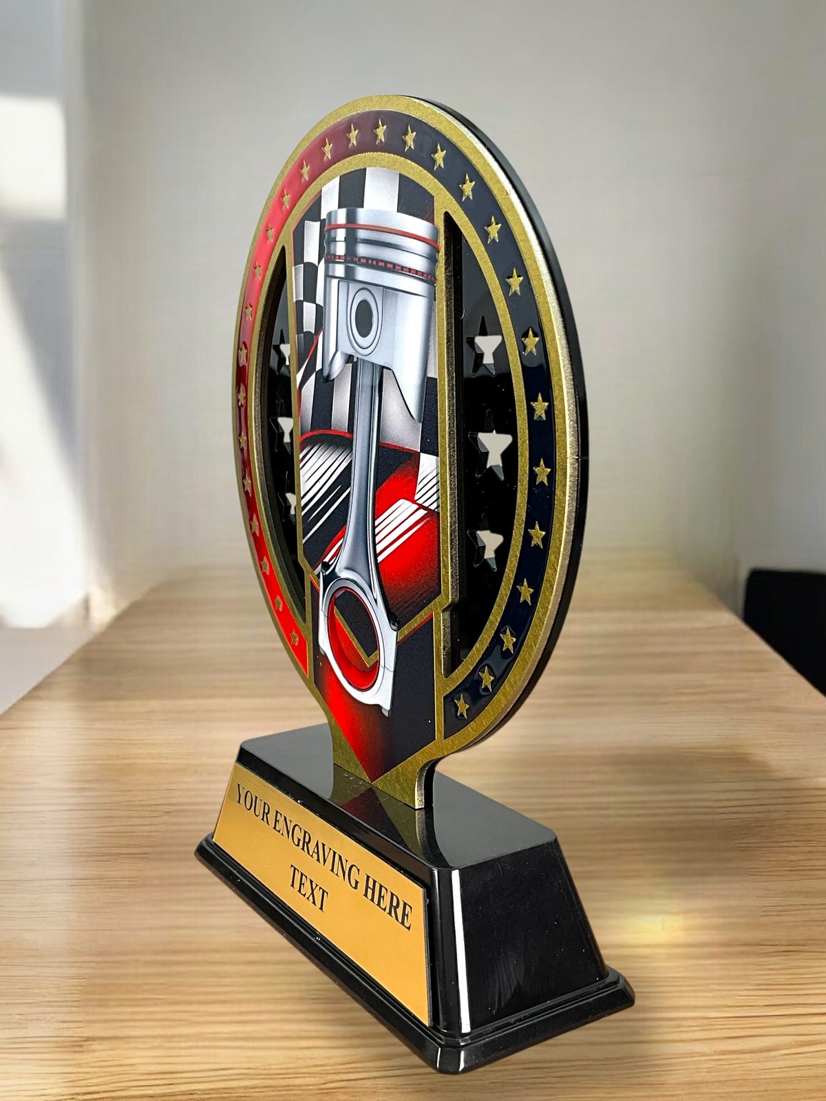 Sentinel Stainless Steel Motorsport Trophy | Trophy Monster ⭐ USA