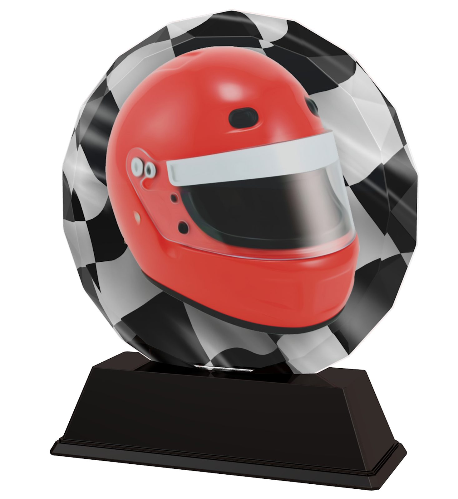 Zodiac Motor Racing Helmet Trophy | Trophy Monster ⭐ USA