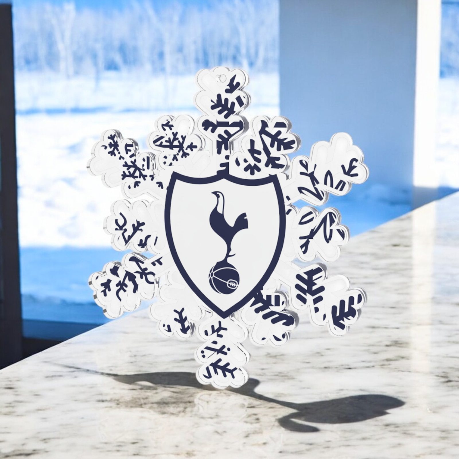 Snowflake Custom Made Printed Ornament | Trophy Monster ⭐ USA