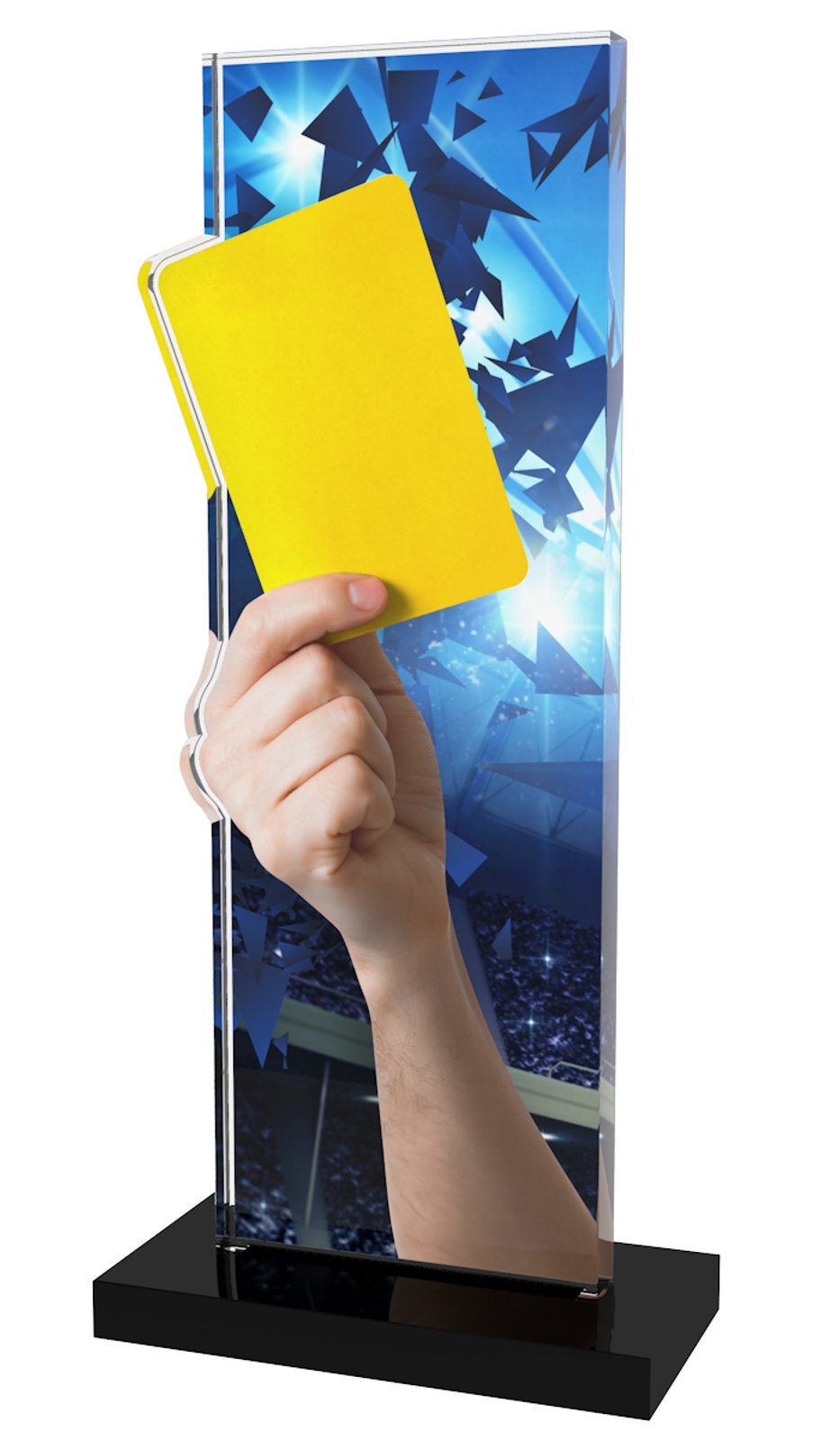 Apla Yellow Card Trophy | Trophy Monster ⭐ USA