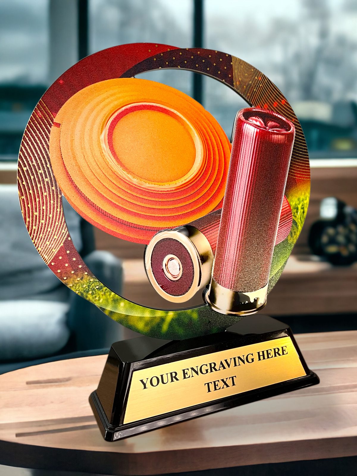 Onyx Stainless Steel Shooting Trophy | Trophy Monster ⭐ USA