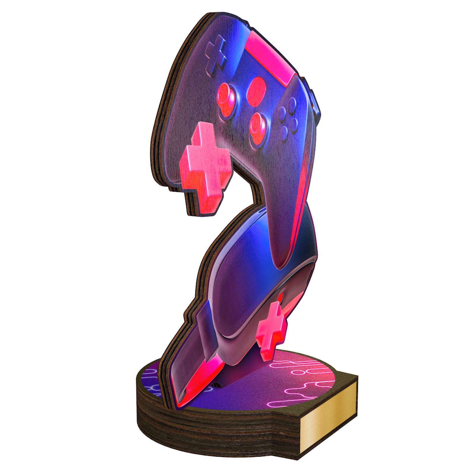 Grove Esports Real Wood Trophy | Trophy Monster ⭐ USA