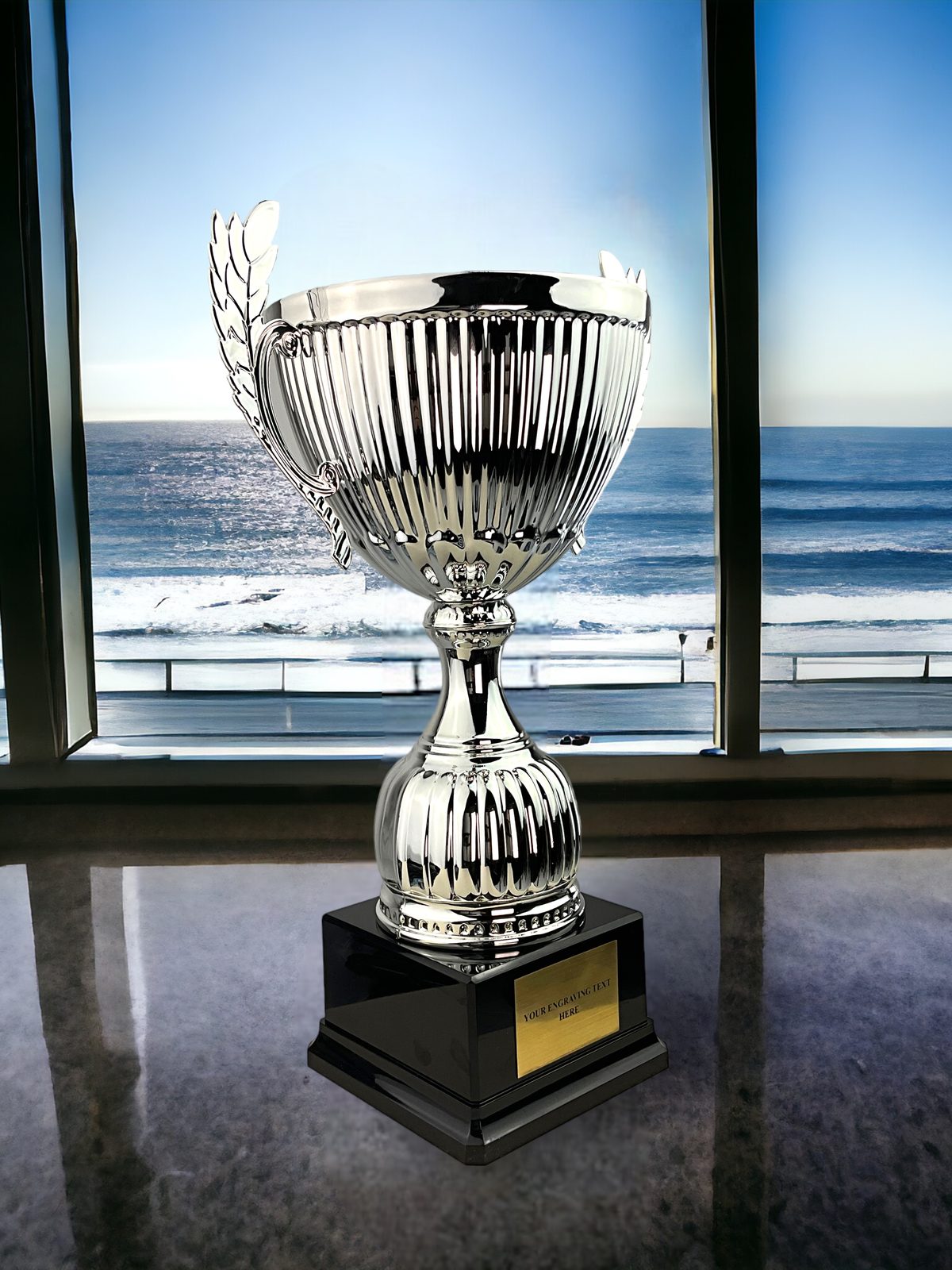 Beeville Silver Large Cup | Trophy Monster ⭐ USA