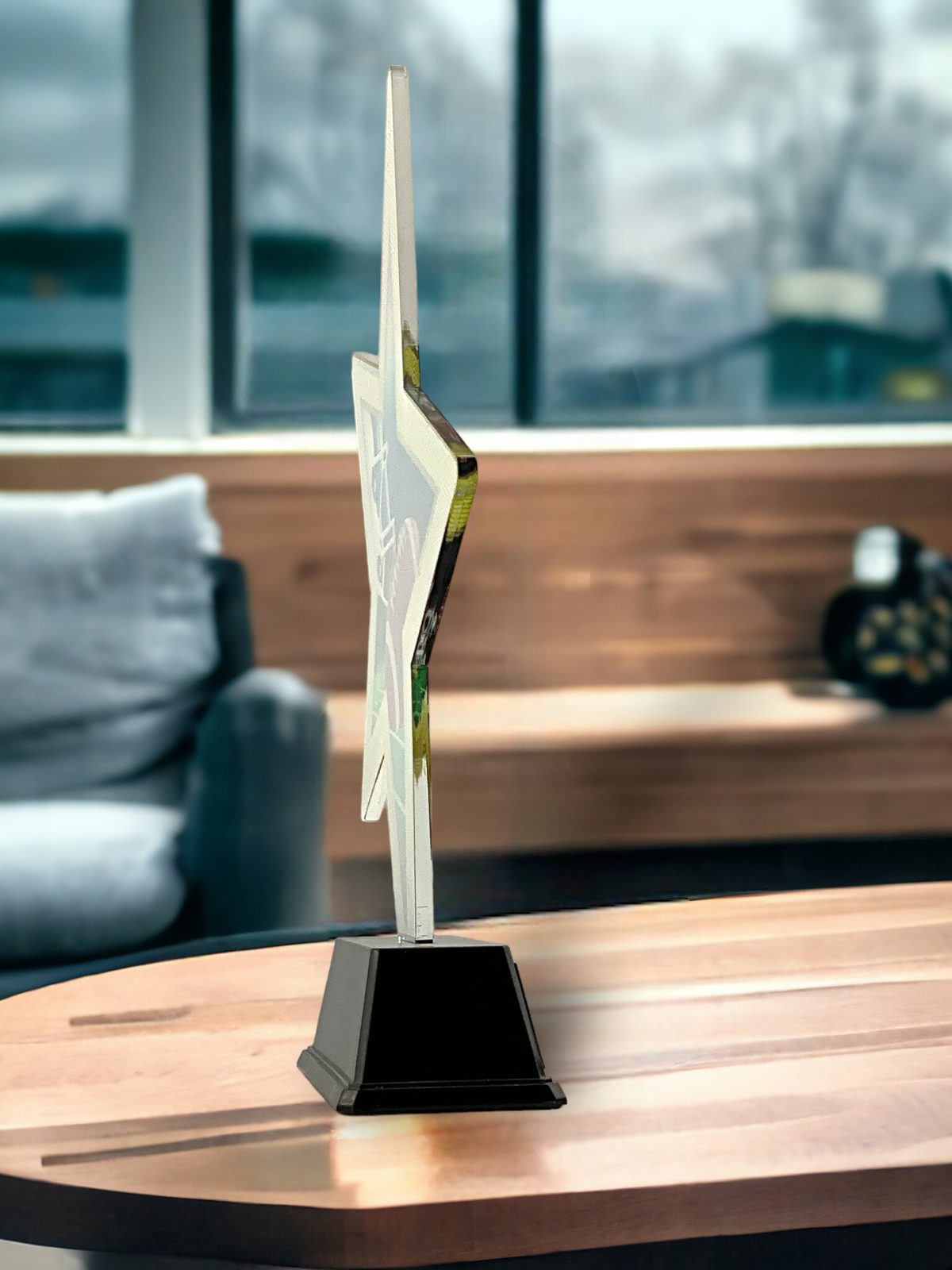 Gold Star Football Trophy | Trophy Monster ⭐ USA