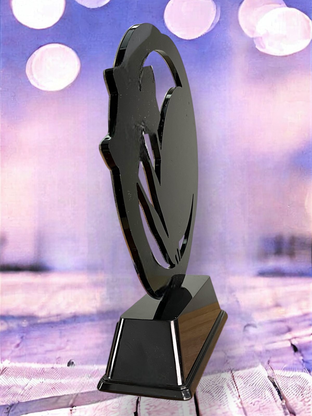 Onyx Stainless Steel Darts Trophy | Trophy Monster ⭐ USA