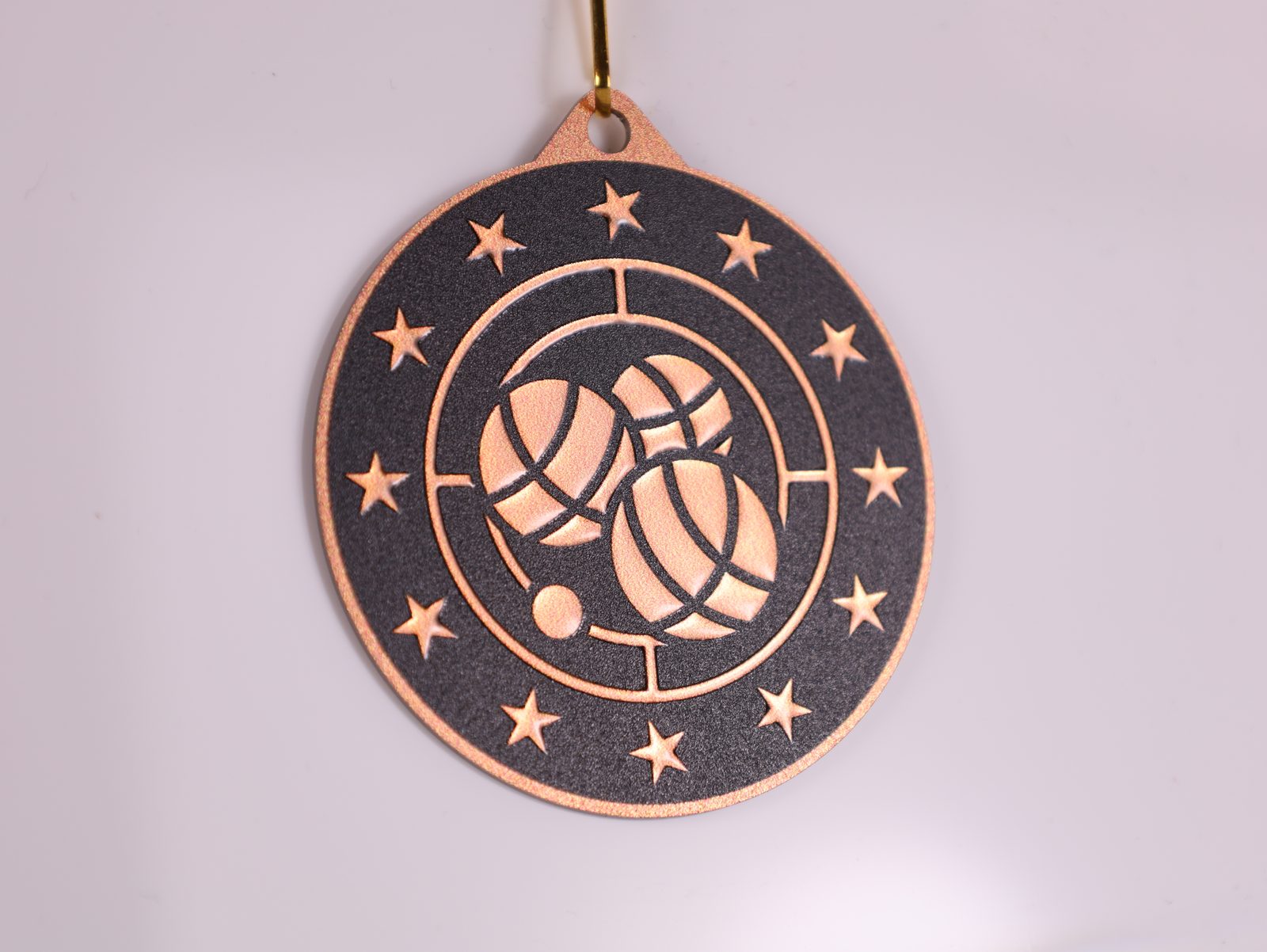 Valor Stainless Pétanque Medal | Trophy Monster ⭐ USA