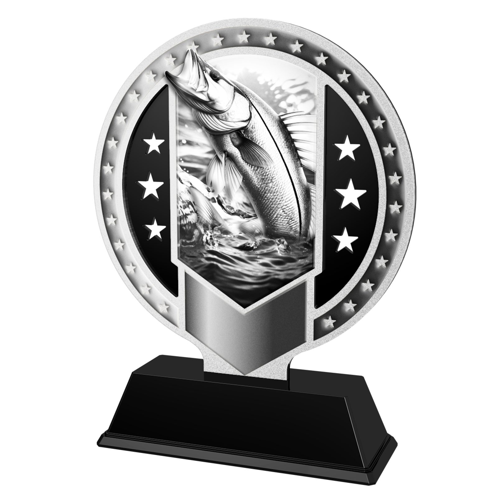 Sentinel Classic Stainless Steel Pike-perch Trophy | Trophy Monster ⭐ USA