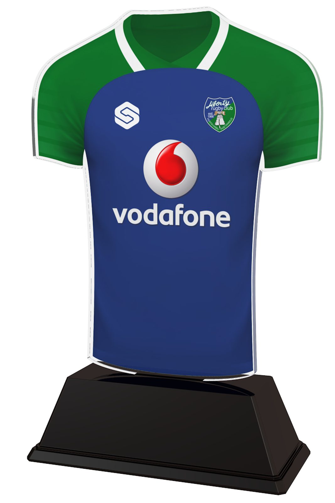 Rugby Custom Club Logo Acrylic Award | Trophy Monster ⭐ USA