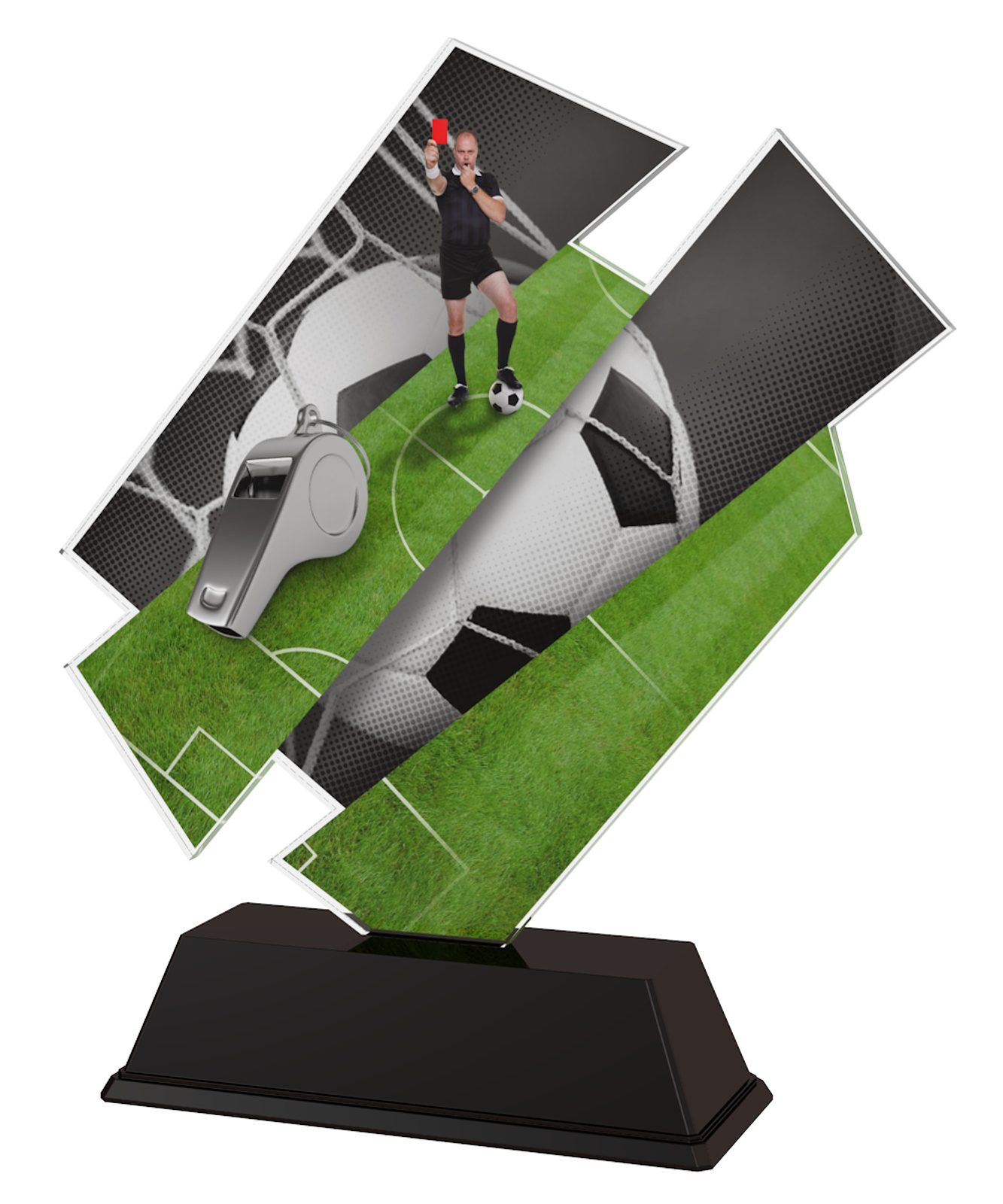 Paris Soccer Referee Trophy | Trophy Monster ⭐ USA