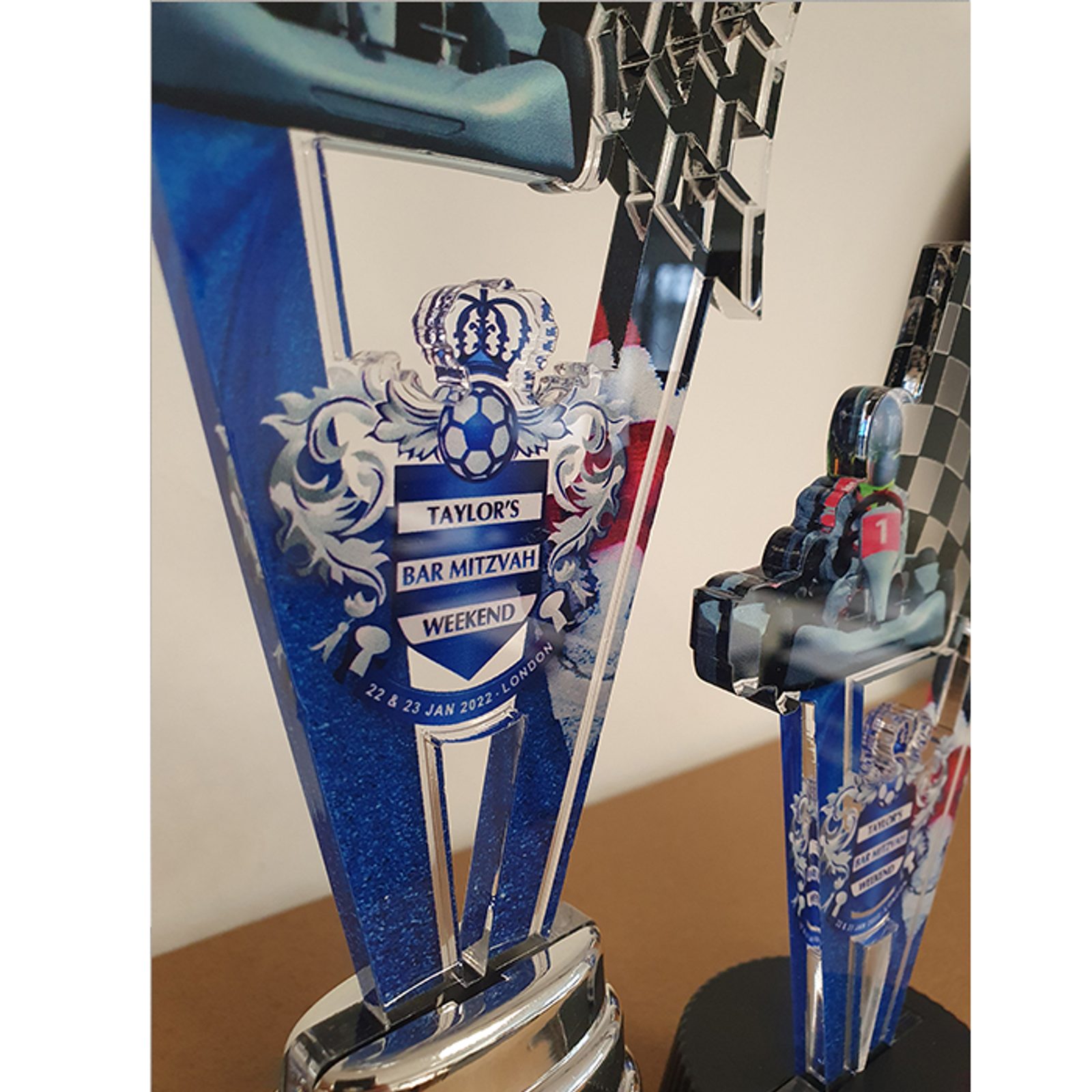 Bell Custom Made Acrylic Award | Trophy Monster ⭐ USA