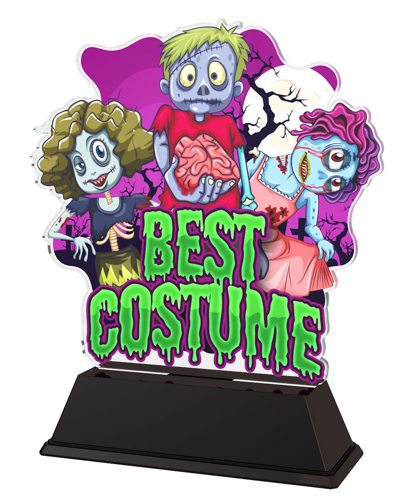 Halloween Best Costume Trophy | Trophy Monster ⭐ USA
