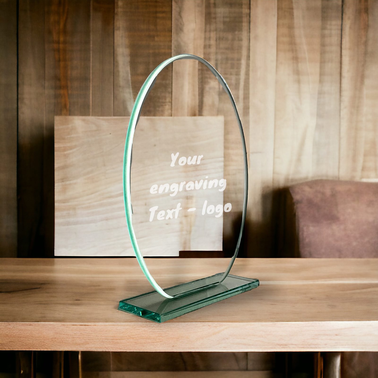 Klein Full Color Printed Glass Award | Trophy Monster ⭐ USA